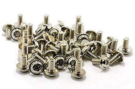 Maxmoral M3 x 5mm 0.2-Inches Long Standoff PC Mounting Computer Motherboard Screws Replacement - 100 Pack