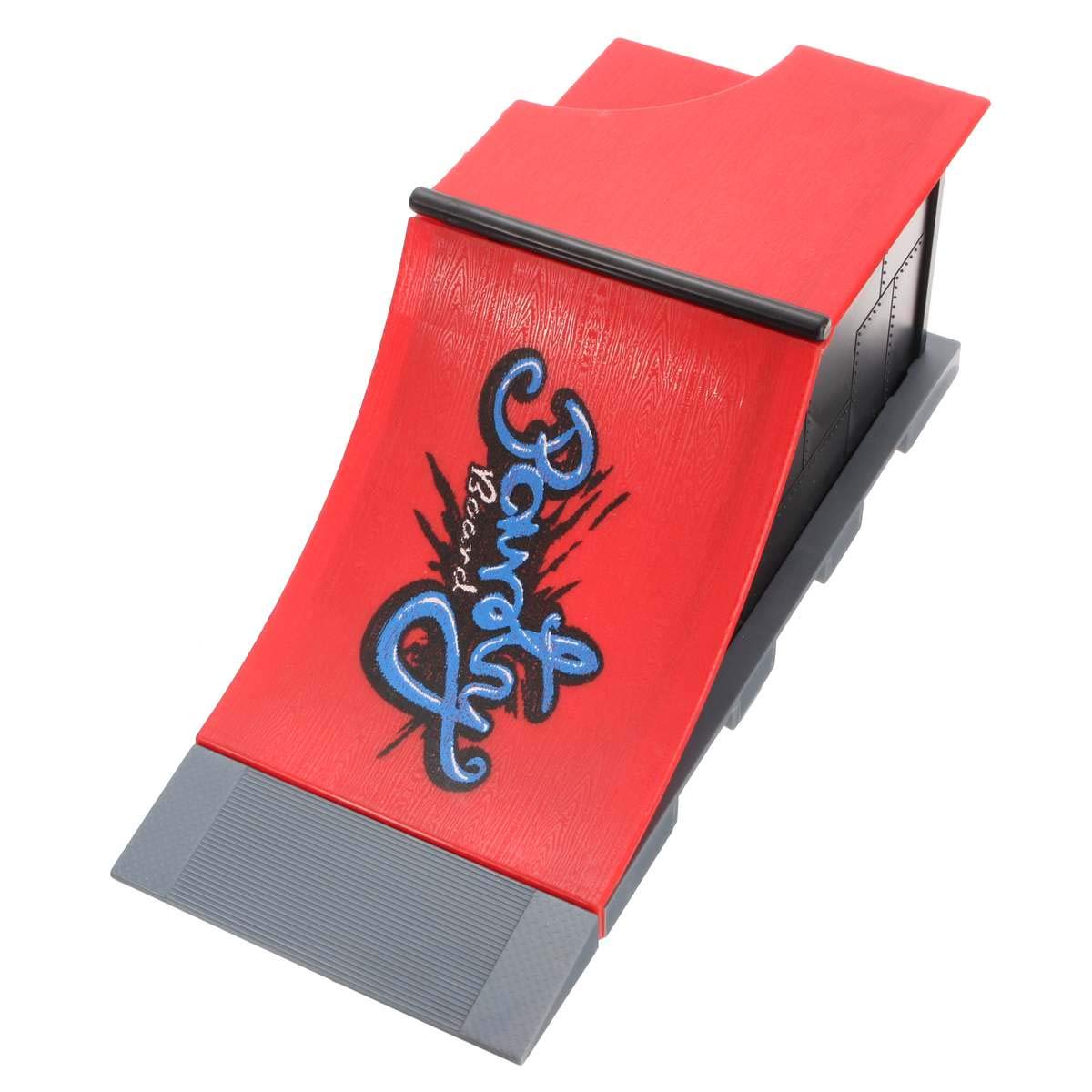 CS COSDDI Skateboard Ramp Set β Finger Skateboard Set with Fingerboards, Fingerboard Skate Park Ramp, DIY Assembly Mini Finger Skateboard Ultimate Park Set Ramps for Kids Birthday Gift(C)