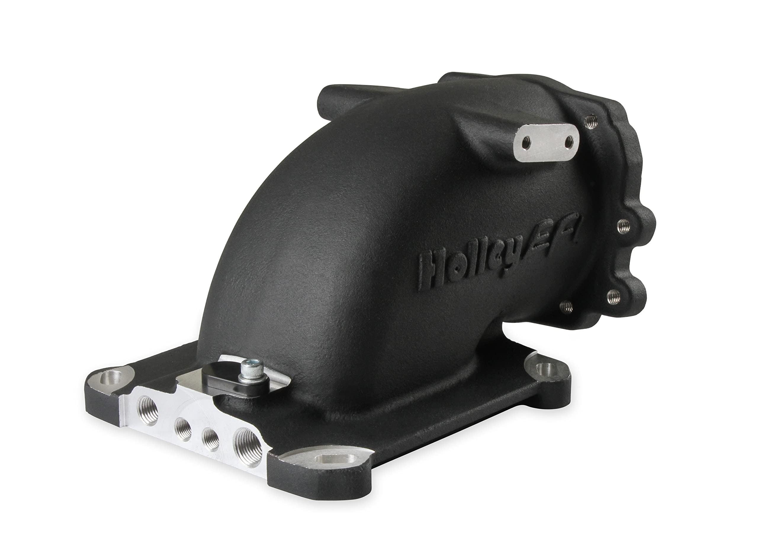 Holley EFI Intake Elbow, Ford Throttle To 4150, Blk