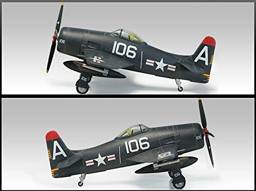 Academy Hobby Model Kits Scale Model : Airplane & Jet Kits (1/48 F8F-1/2 Tarawa)