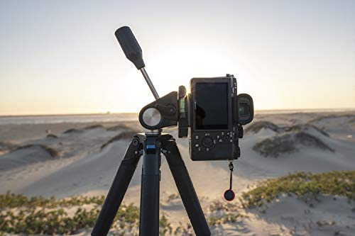 SLIK Sprint PRO III Travel Tripod EZ w/SH-707E 2-Way Head for Mirrorless/DSLR Sony Nikon Canon Fuji Cameras and More - Black (611-853)