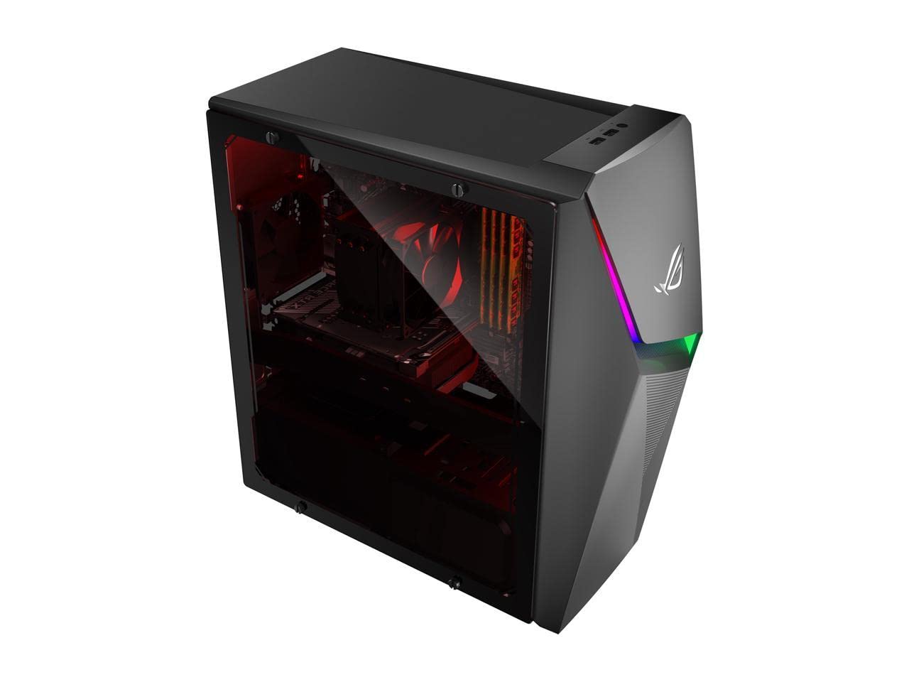 ASUS ROG Strix GL10 Premium Gaming Desktop | AMD Ryzen 7 5800X | 32GB RAM | 512GB SSD+1TB HDD | NVIDIA GeForce RTX 3060 | Gray | Windows 11 | with USB3.0 HUB Bundle