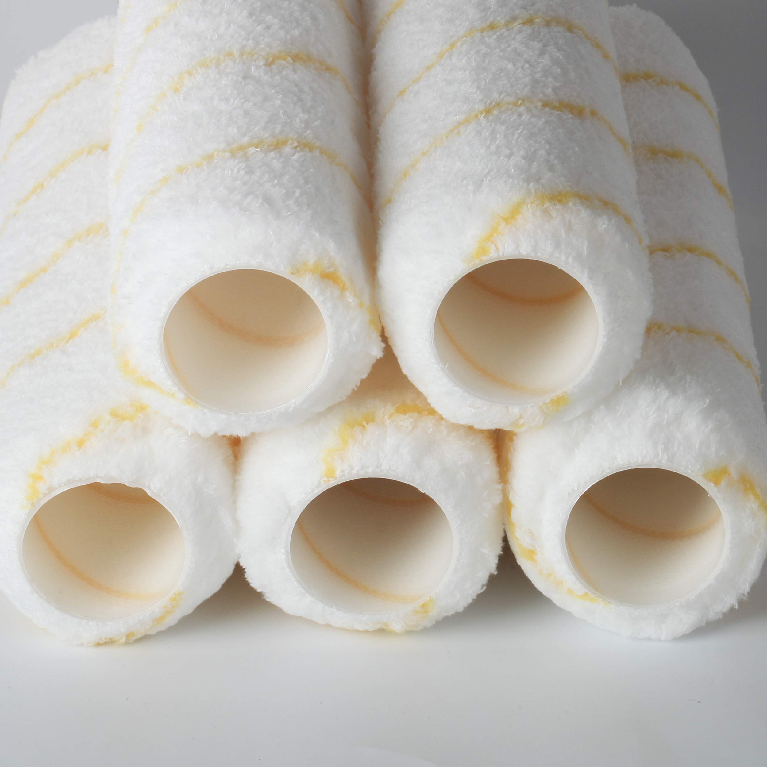 Bates- Paint Roller Covers, 9" Roller Covers, Pack of 5, Covers for Paint Rollers, Naps for Paint Roller Brush, Roller Naps, House Painting Supplies, Nap for Roller Frame, Covers for Paint Roller Kit