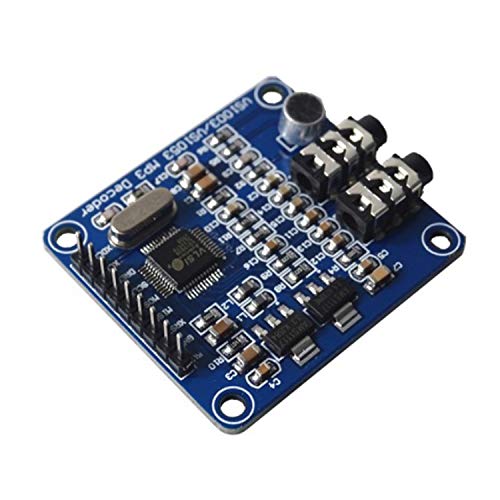 AUNEVN VS1003B VS1053 MP3 Decoding Module Development Board VS1053B VS1053 IC Onboard Recording Function SPI Interface