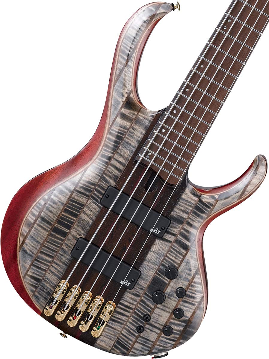 Ibanez Premium BTB1935 Bass Guitar - Black Ice Low Gloss