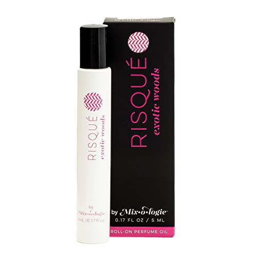 Mixologie Risque' (exotic woods) Perfume Rollerball 5 mL - Roll-On Perfume for Women