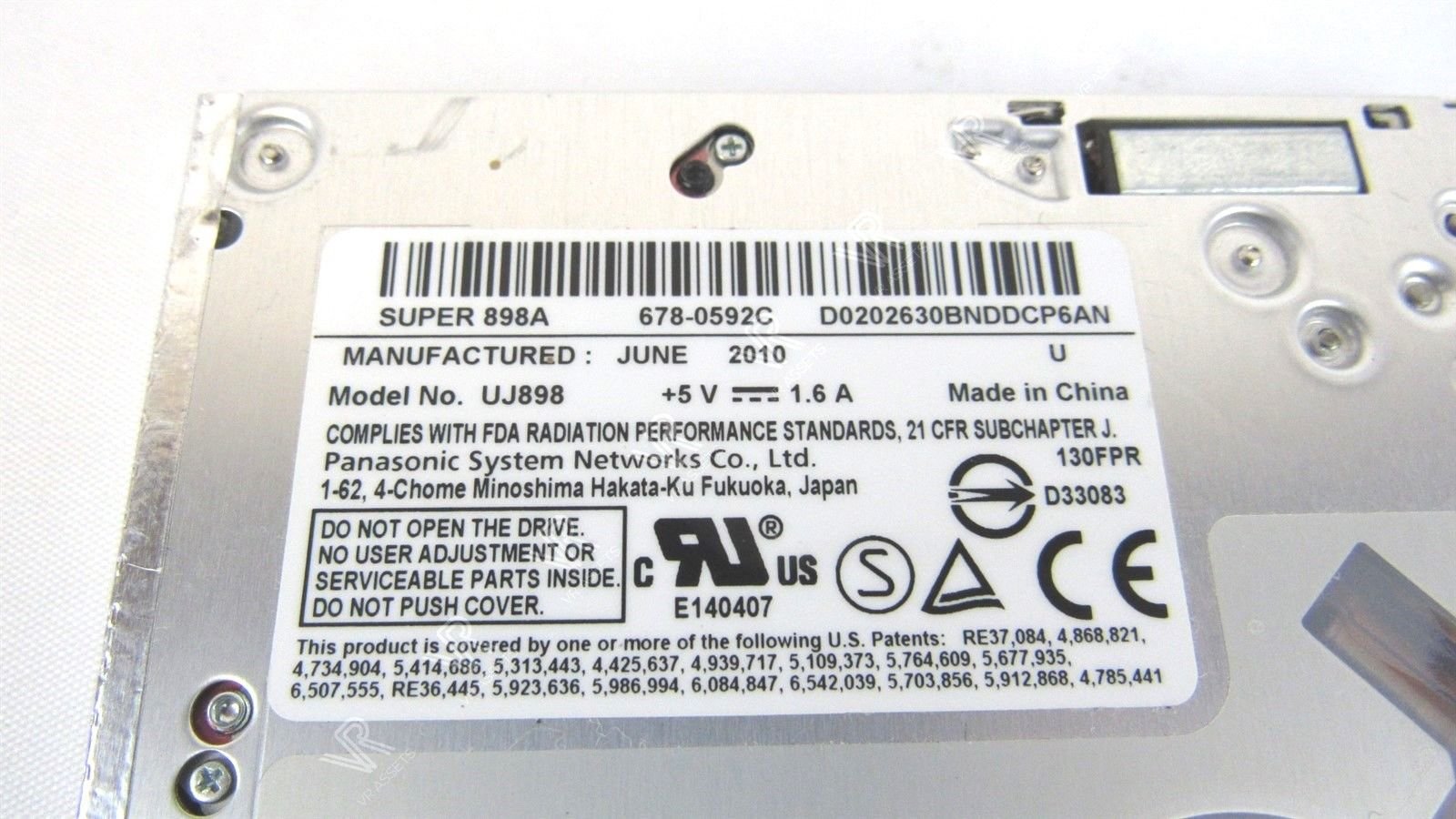 GS41N Superdrive 8X Slot-in DVD±RW Slim SATA Drive 9.5mm DVD Burner drive for Apple MacBook / Macbook Pro A1181 A1286 A1278 UJ8A8 Replace GS31N UJ868A, UJ898A, AD-5970H