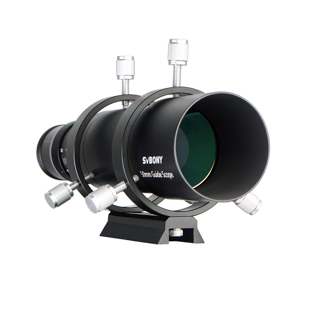 SVBONY SV106 Guide Scope with Helical Focuser Finder and Guide Scope Multi-Use for Astronomical Telescope (50mm)
