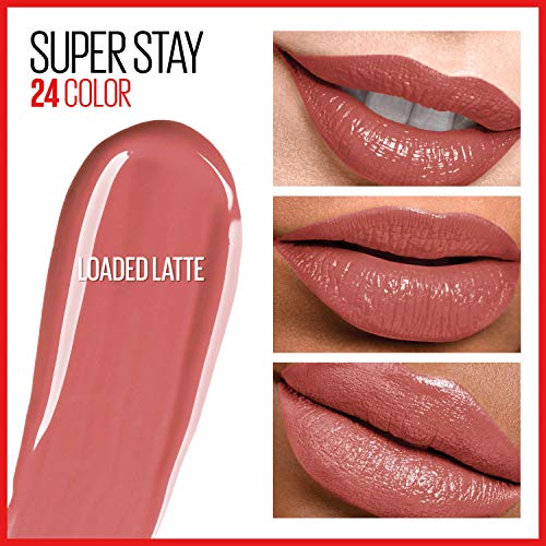 Maybelline SuperStay 24, 2-Step Liquid Lipstick, Loaded Latte