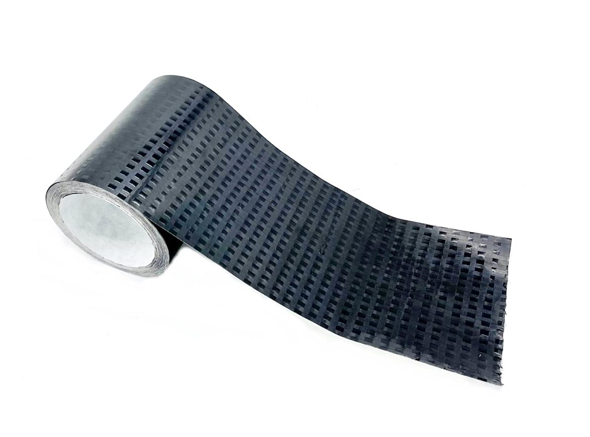 QPN 4 inch x 100' Mobile Home Flexible Mend Belly Bottom Repair Patch Underbelly Holes/Rips (100 feet)