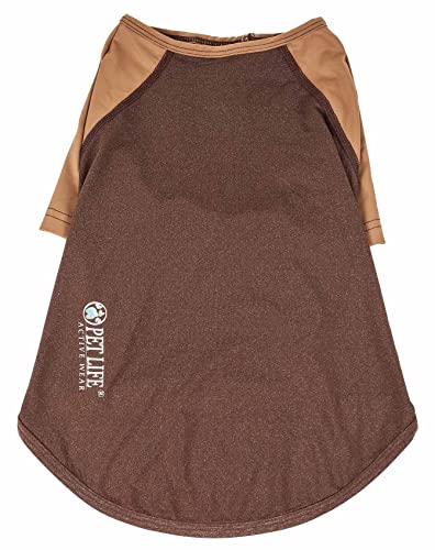 Pet Life ® Active 'Hybreed' 4-Way Stretch Two-Toned Performance Dog T-Shirt