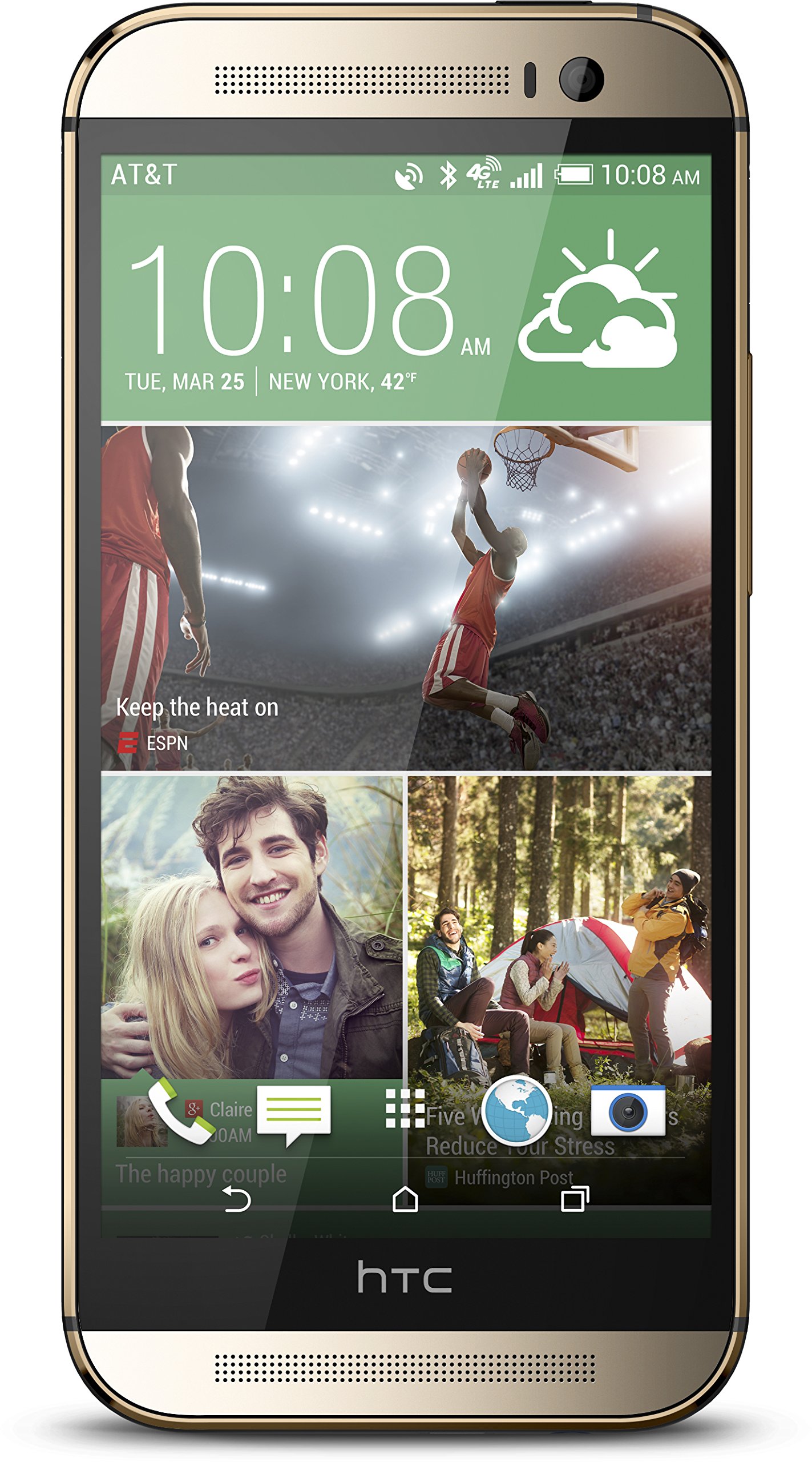 HTC One M8, Amber Gold 32GB (AT&T)
