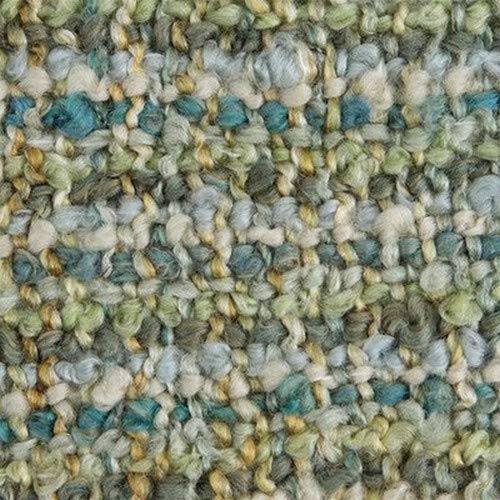 Kennebunk Home Stria Multi-Color Luxurious Woven Throw, 3'4" x 5'10", Seaglass