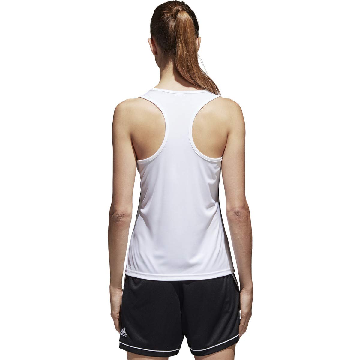 adidas Core18 Tank Top White/Black LG