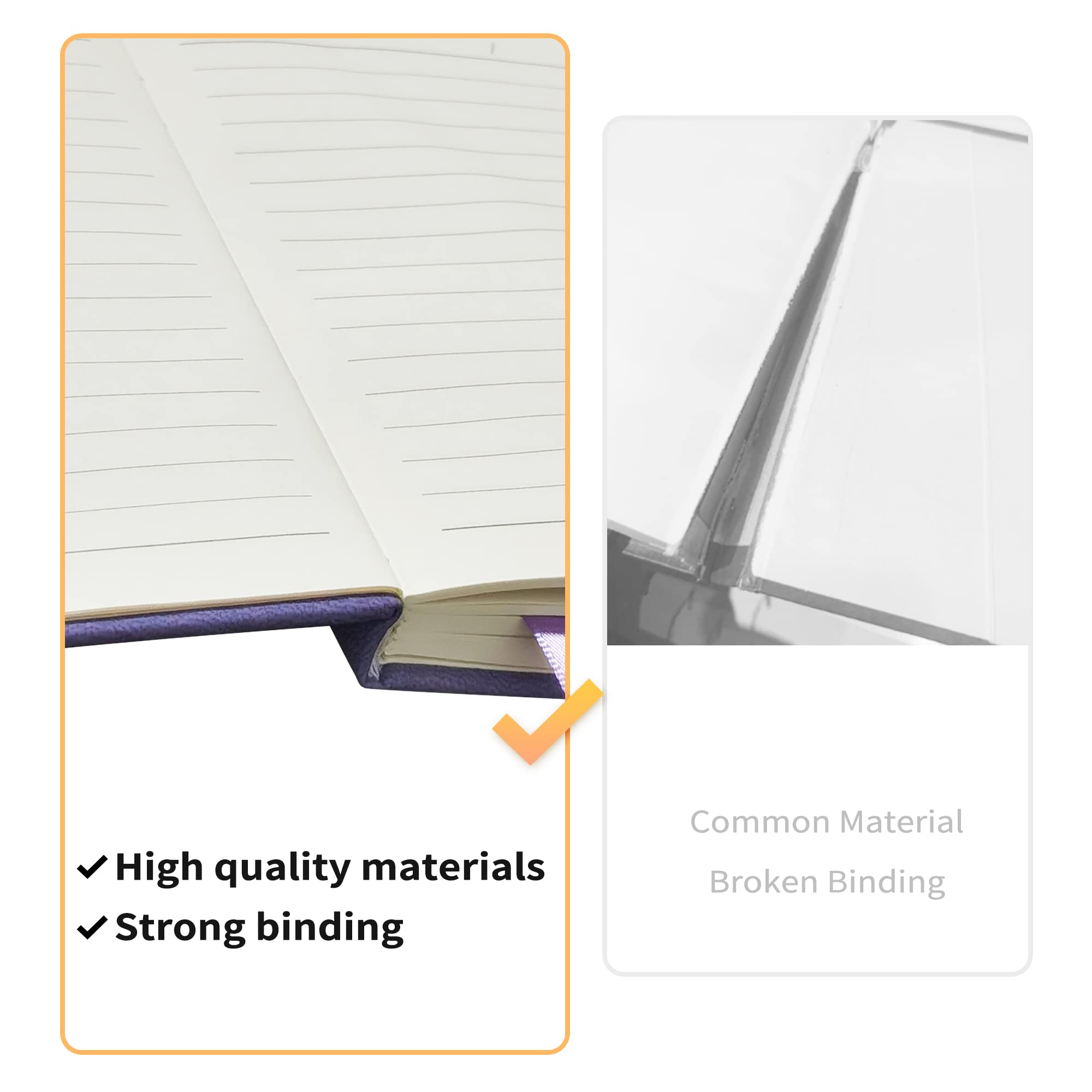 A6 Small Journal Notebook, Lined Pocket Notebook with Pen Holder, Mini Notebook Hardcover, 192 Pages, 3.9 inches * 5.5 inches Jurnal for Women and Man(1PACK Pink)