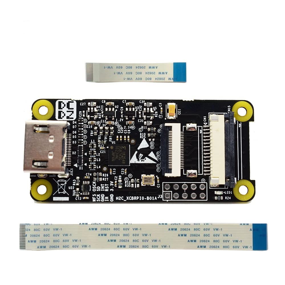 AURSINC HDMI to CSI-2 Camera Adapter - HDMI to CSI-2 Module Input Based on TC358743XBG Chip Supports Up to 1080p/25fps | Compatible for Raspberry Pi 4B 3B 3B+ Zero W/2W | CSI Cameras