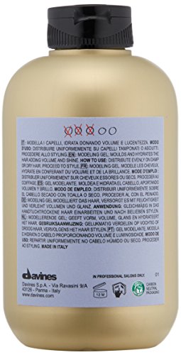 Davines This Is A Medium Hold Modeling Gel, For Structured And Full-Bodied Wet Looks, Protects Against Humidity, 8.45 fl. oz.