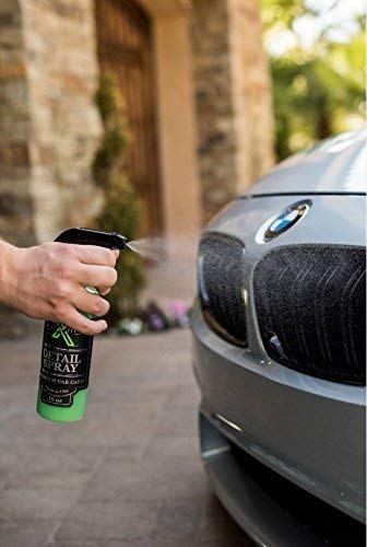Liquid X Detail Spray - Quick Detailer with Sealant - Prevent and Remove Water Spots - No Streak Formula for Cars, Boat, RV, Motorcycle, UTV/ATV (16 oz)