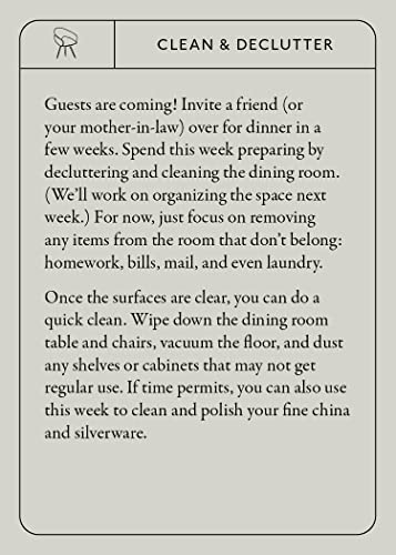 Beautifully Organized In 52 Weeks: A Home Organization Card Deck (Beautifully Organized Series)
