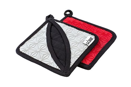 Lodge Manufacturing Company trivet/potholder, 1 Count, Red/Black