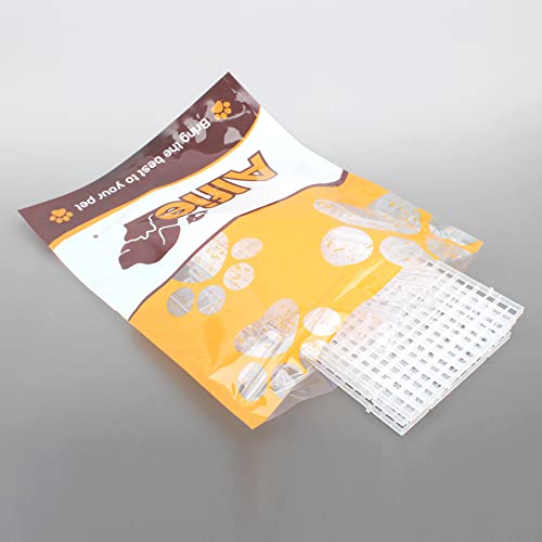 Alfie Pet - Alwina 4-Piece Set Fish Tank Anti-Jumping Net Cover - Color: Clear