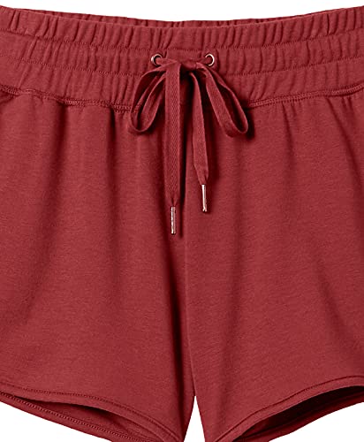 Amazon Brand - Core 10 Women's Soft Cotton French Terry Short, Neutral Camo, Medium