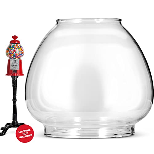 Gumball Machine Acrylic"SHATTERPROOF" Replacement Bowl Ball for 15inch Gumball Machines - Compatible with The Candery and Most Other 15inch Models