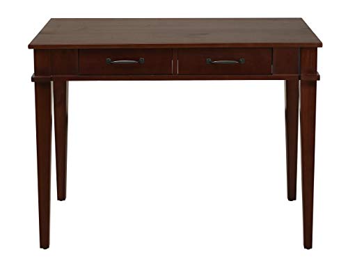 Amazon Brand – Rivet Classic Home Office Desk, 39.4"W, Dark Espresso
