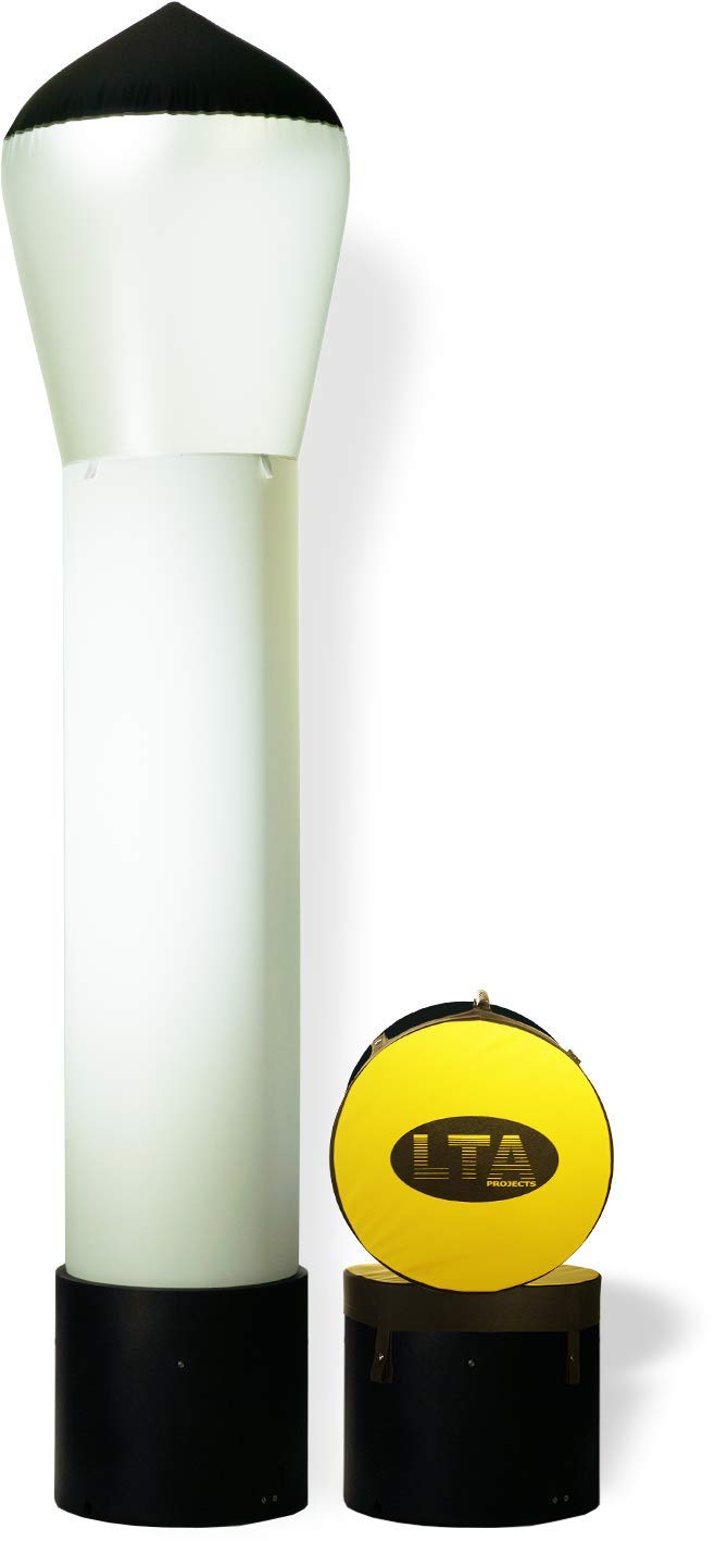 AirLight - 10ft Tall Inflatable LED Light Tower - Pro Level Area Lighting for Outdoor Events - 37,200 Lumens by LTA Projects