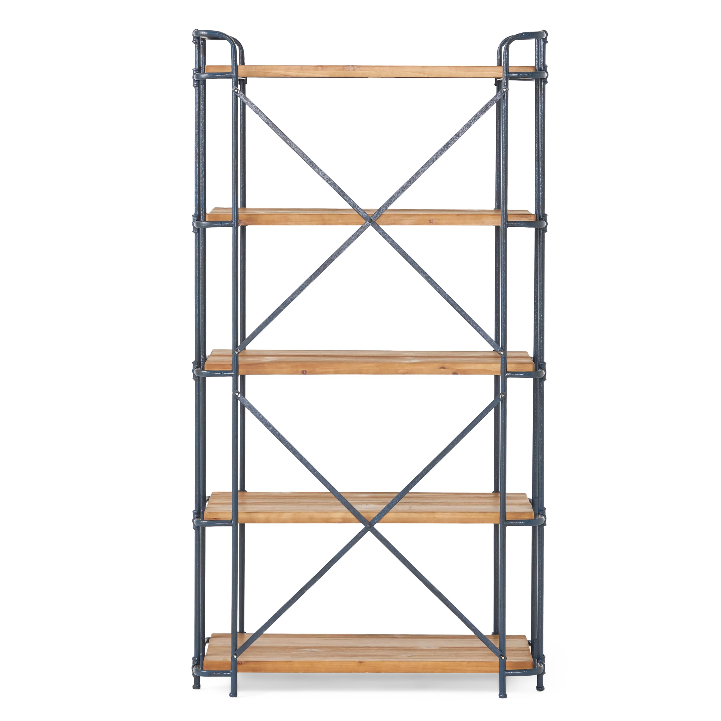 Christopher Knight Home Yorktown 5-Shelf Bookcase, Antique