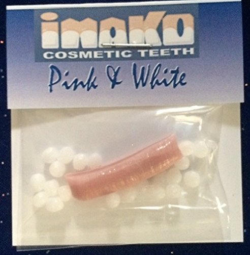 Imako Cosmetic Teeth Extras (Pink and White Fitting Material)