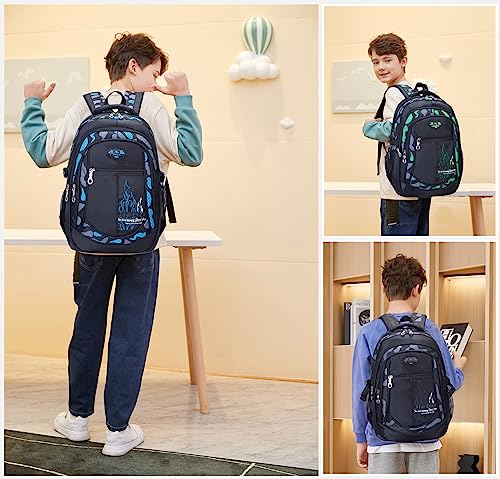 Camo Boys Backpacks for Middle School Elementary, Camo Bookbags for Teens Boys, Camouflage School Bags for Boys