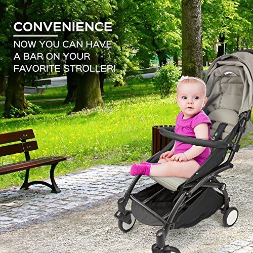 Neutral Stroller Bar for Babyzen YoYo and Yoyo+ - Armrest, Handle, Bumper and Crossbar - Oxford Cloth