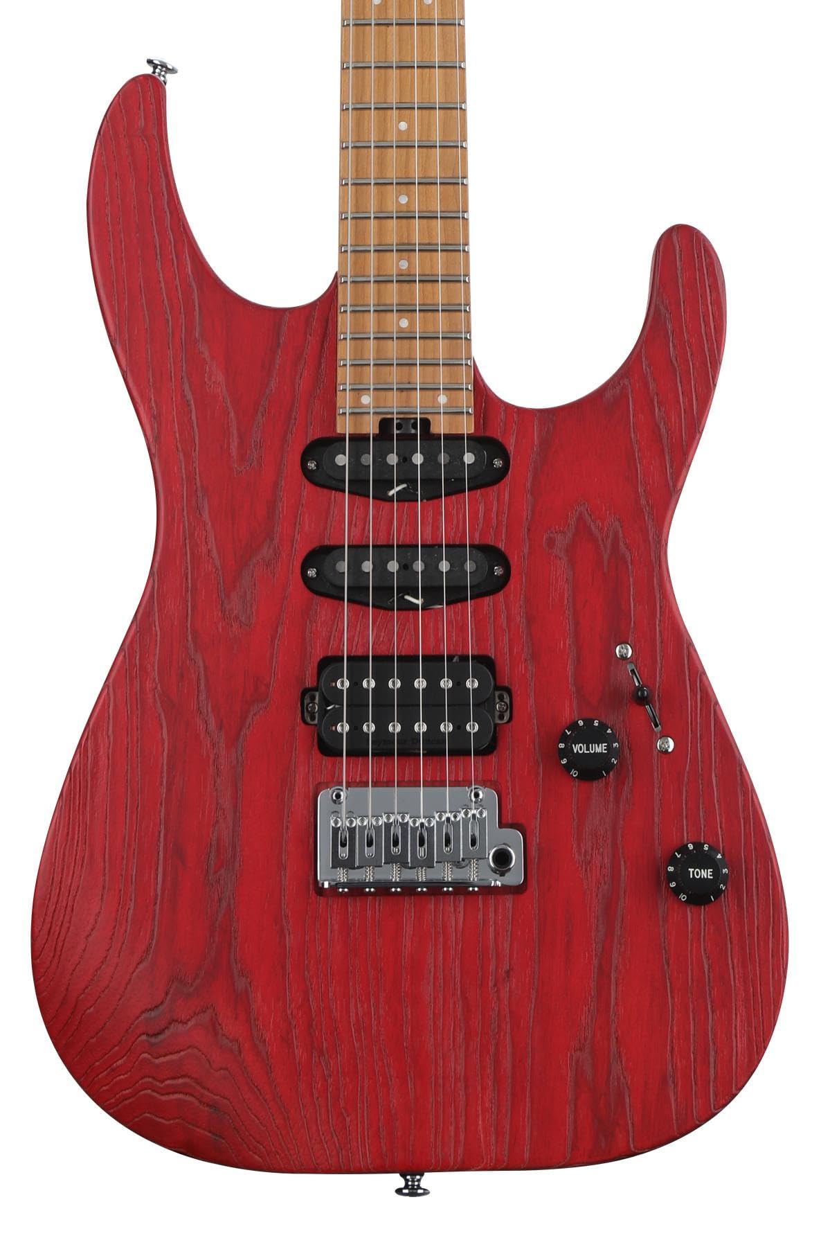 Charvel Pro-Mod DK24 HSS 2PT CM - Red Ash