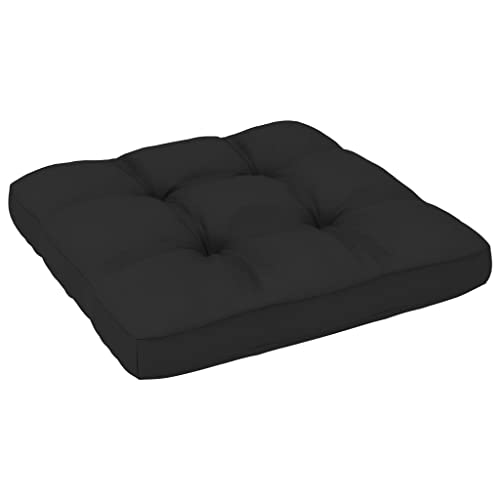 imasay Pallet Sofa Cushion Black 22.8"x22.8"x4"