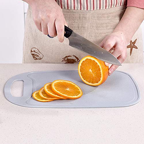 NEIDE Healthy Accessories Chopping Board Cutting Block Non Slip-Blue (Color : Blue)