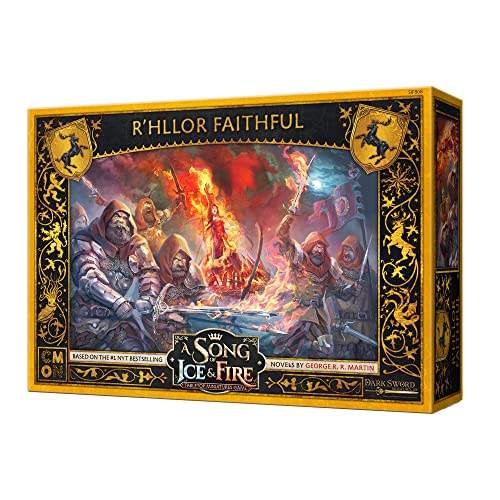 CMON A Song of Ice and Fire Tabletop Miniatures R'hllor Faithful Unit Box | Strategy Game for Teens and Adults | Ages 14+ | 2+ Players | Average Playtime 45-60 Minutes | Made