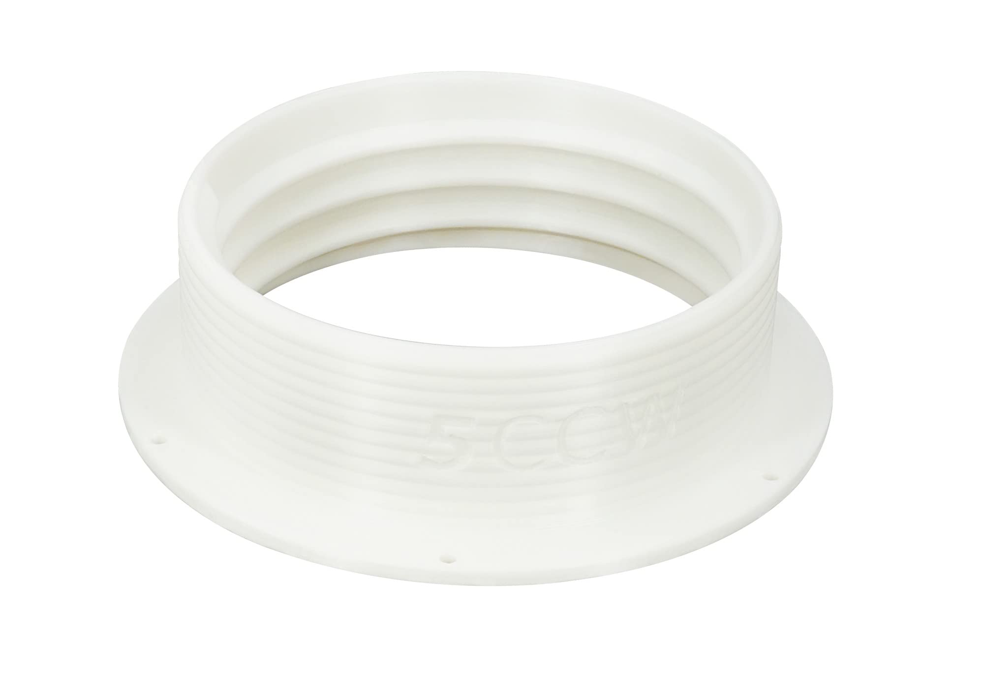 5-inch Tube Portable AC Air Conditioner Exhaust Hose Flange Wall Mount - Counter-Clockwise thread 5CCWMOUNT