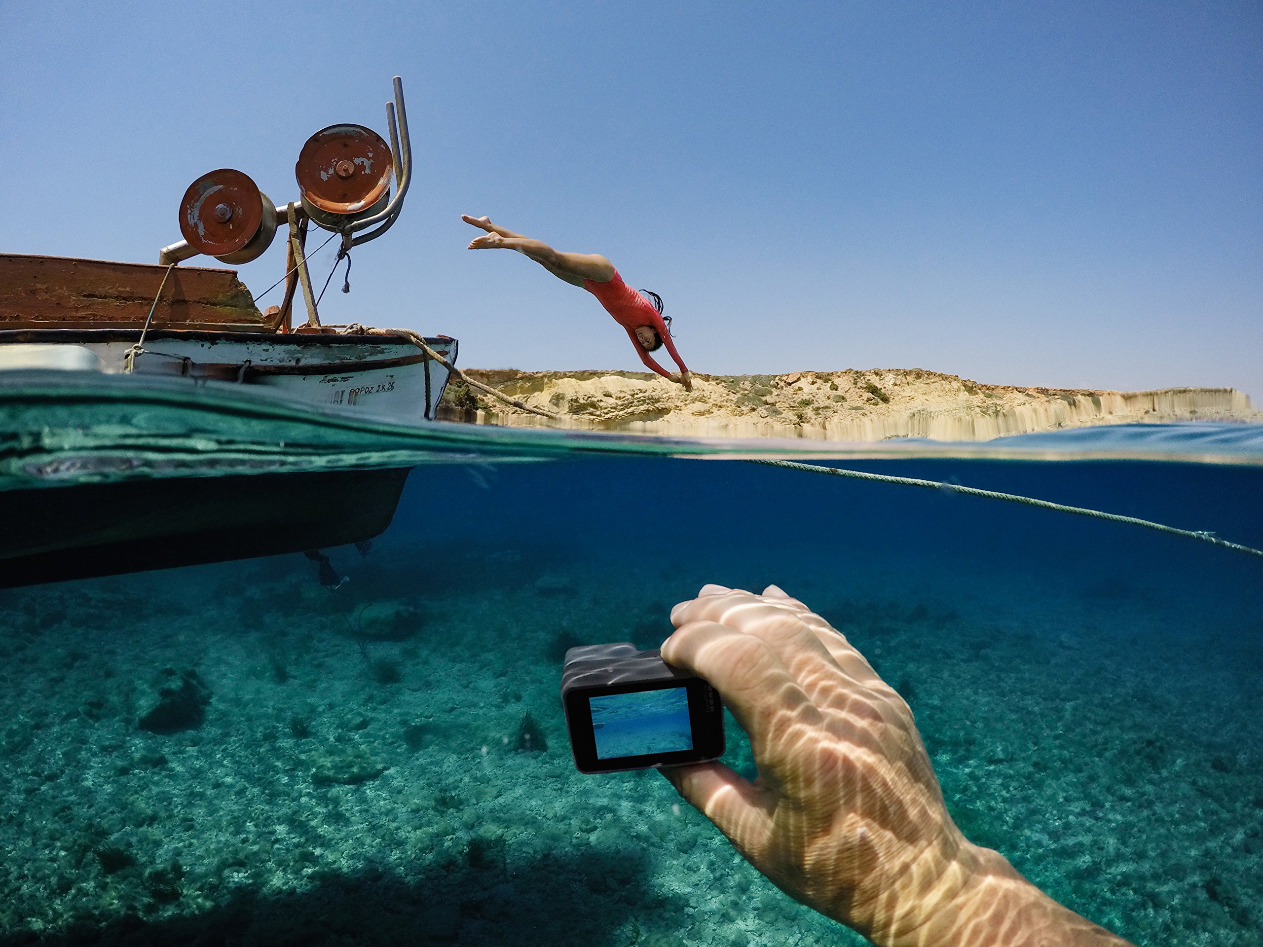 GoPro Hero5 Black — Waterproof Digital Action Camera for Travel with Touch Screen 4K HD Video 12MP Photos