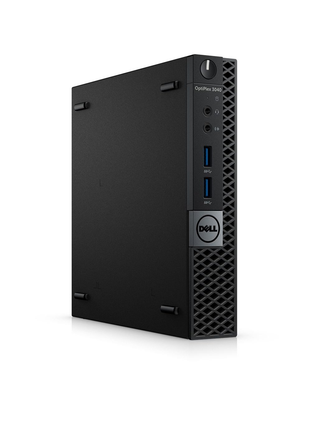 Dell XPWC6 OptiPlex 3040 Micro Desktop, Intel Pentium G4400T, 4GB RAM, 500GB HDD, Black