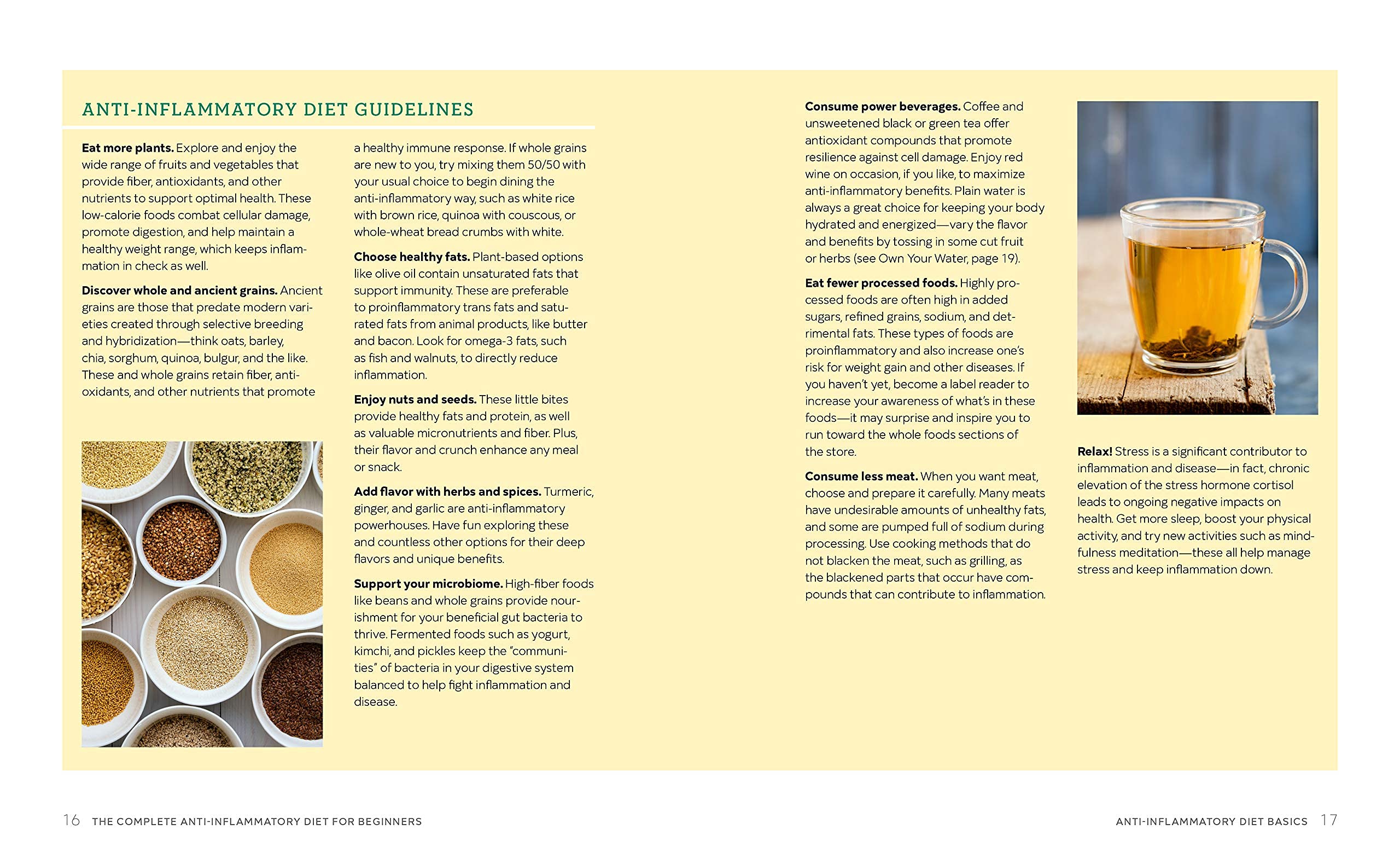The Complete Anti-Inflammatory Diet for Beginners: A No-Stress Meal Plan with Easy Recipes to Heal the Immune System