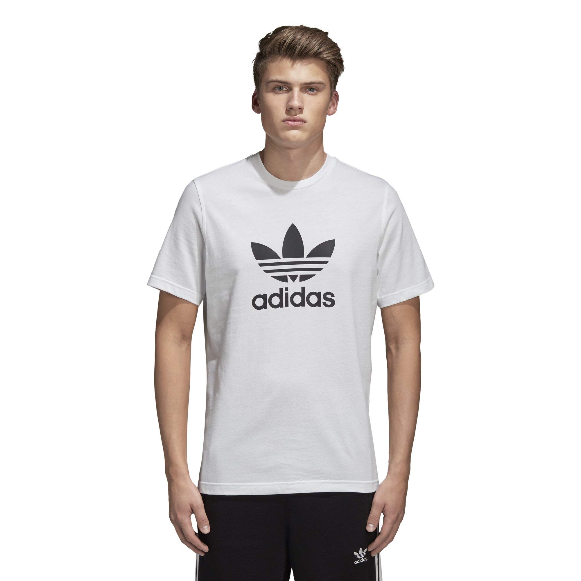 adidas Originals mens Trefoil Tee White X-Large