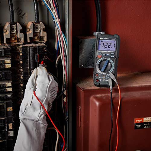 AmazonCommercial 6000 Count Digital Multimeter, IP67, True RMS, CATIV 600V