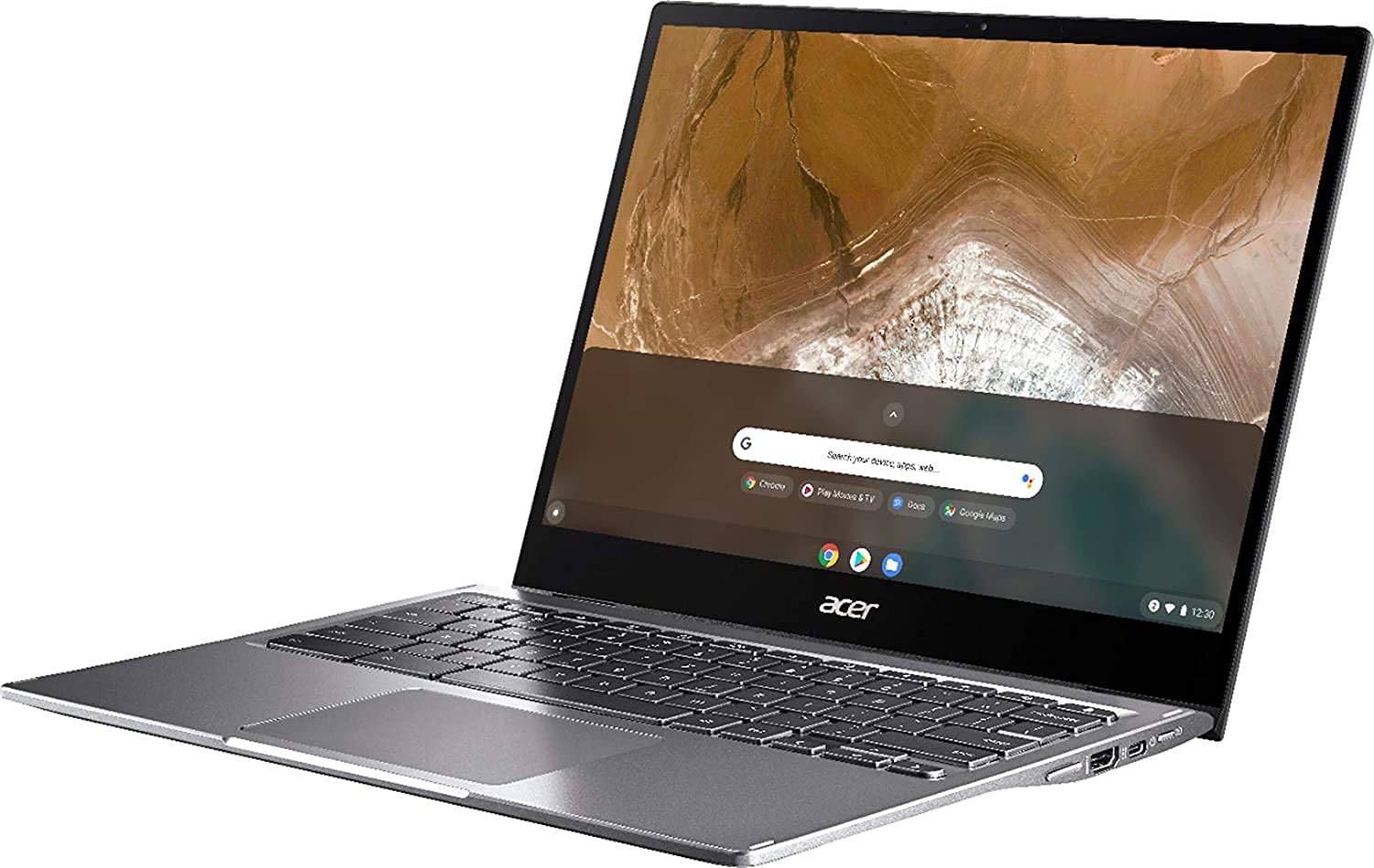 acer Chromebook Spin 713 Latest 2-in-1 Laptop, 13.5" 2K IPS Touchscreen, Intel Quad-Core i5-10210U (> i7-8550U) 8GB DDR4, 512GB SSD, Backlit KB USB-C Chrome OS + TWE 32GB Micro SD Card