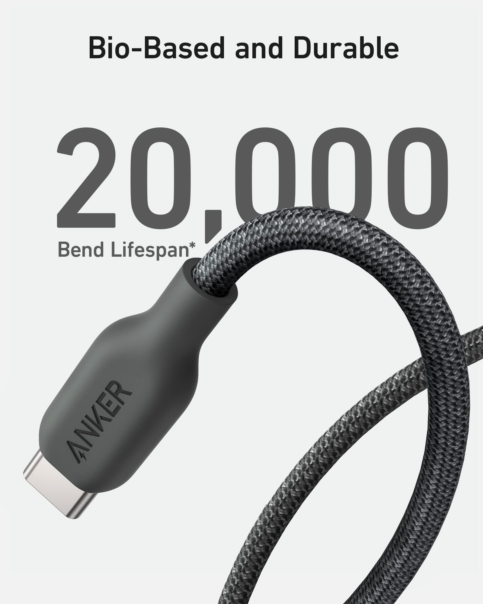 Anker USB-C to Lightning Cable, Anker 541 Bio-Nylon Cable (6ft), MFi Certified, Bio-Based Fast Charging Cable & Anker 568 USB-C Docking Station (11-in-1, USB4)