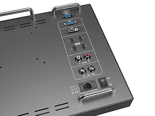 Osprey Video 4K 3G-SDI, HDMI2.0, DVI, VGA 15.6" Rack Field Monitor, Tally, RM3G-4K