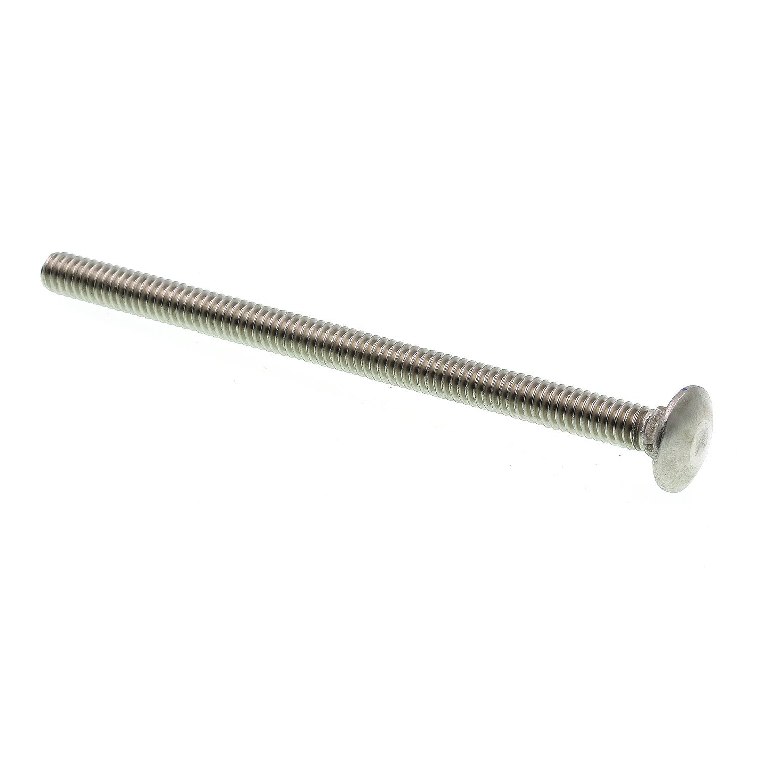 Prime-Line 9062545 Carriage Bolts, 1/4 In.-20 X 4 In., Grade 18-8 Stainless Steel (15 Pack)