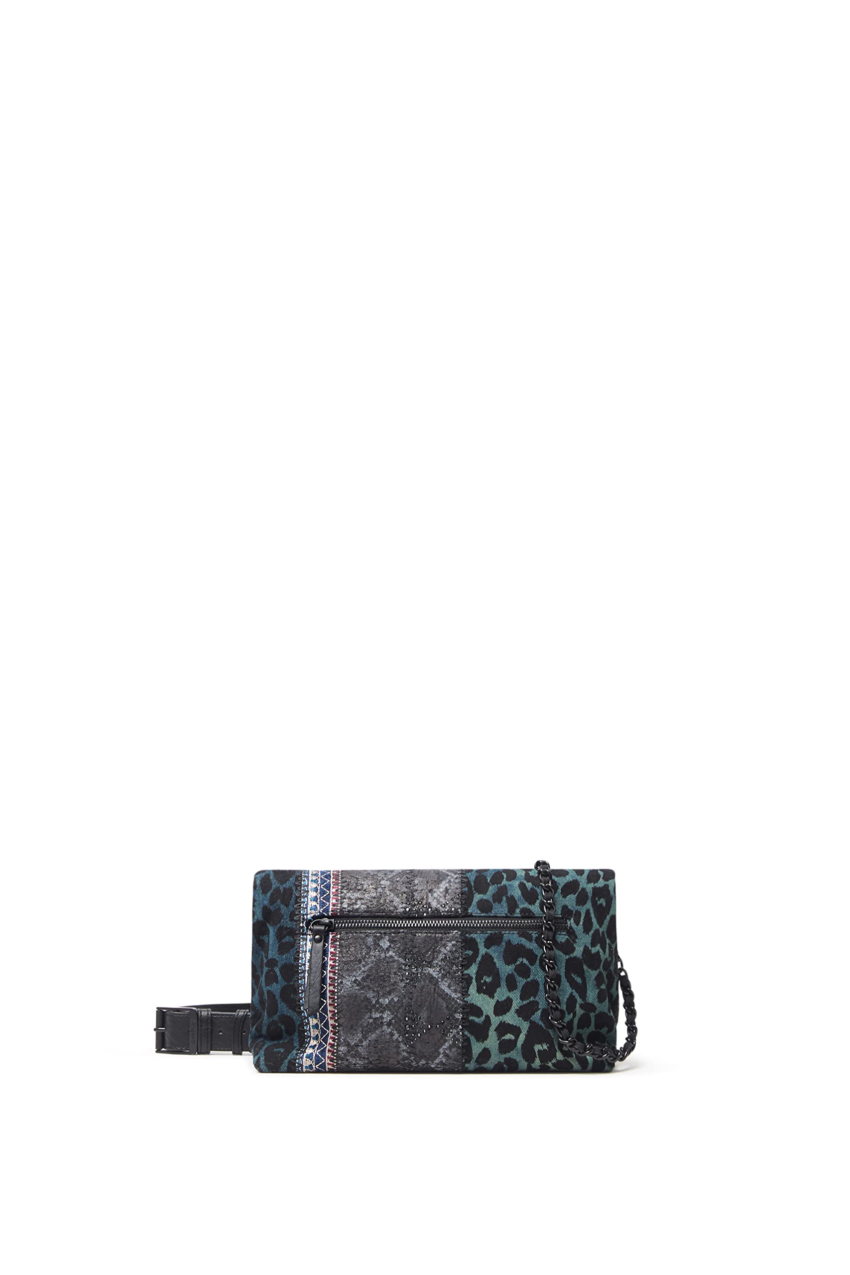 Desigual womens Across Body Bag, Black, U US