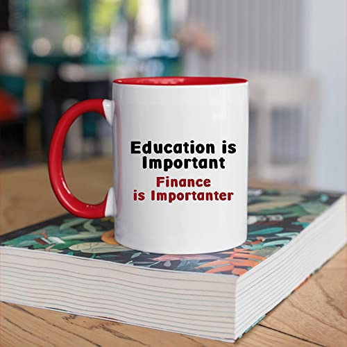 Financially Savvy Gift for Investors CFOs Smart Stock Investing 11oz 15oz Inner Color Accent Mug