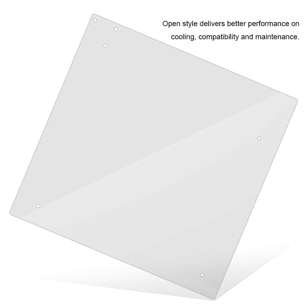 Acrylic Frame Open Transparent Fashion DIY Base Stand Suitable for ITX Motherboard,Overlock Computer Case Base Can accommodate high Performance PC